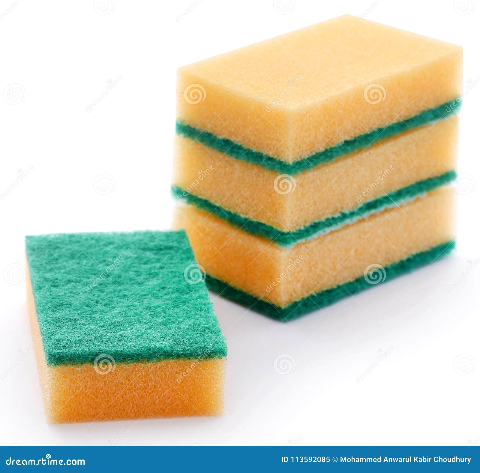 Kitchen sponge stock image. Image of clean, equipment - 113592085