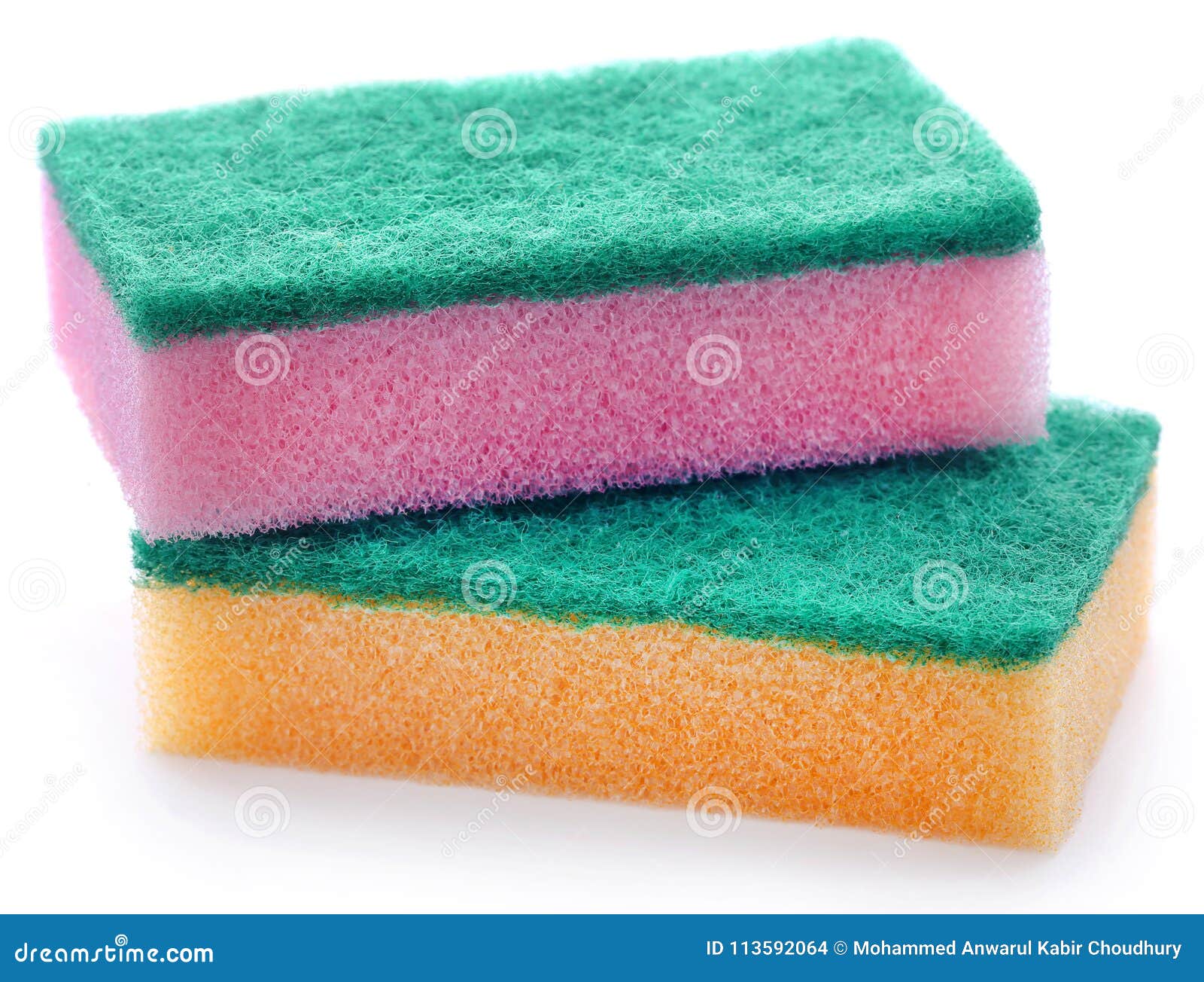 Kitchen sponge stock photo. Image of dishwashing, accessories - 113592064