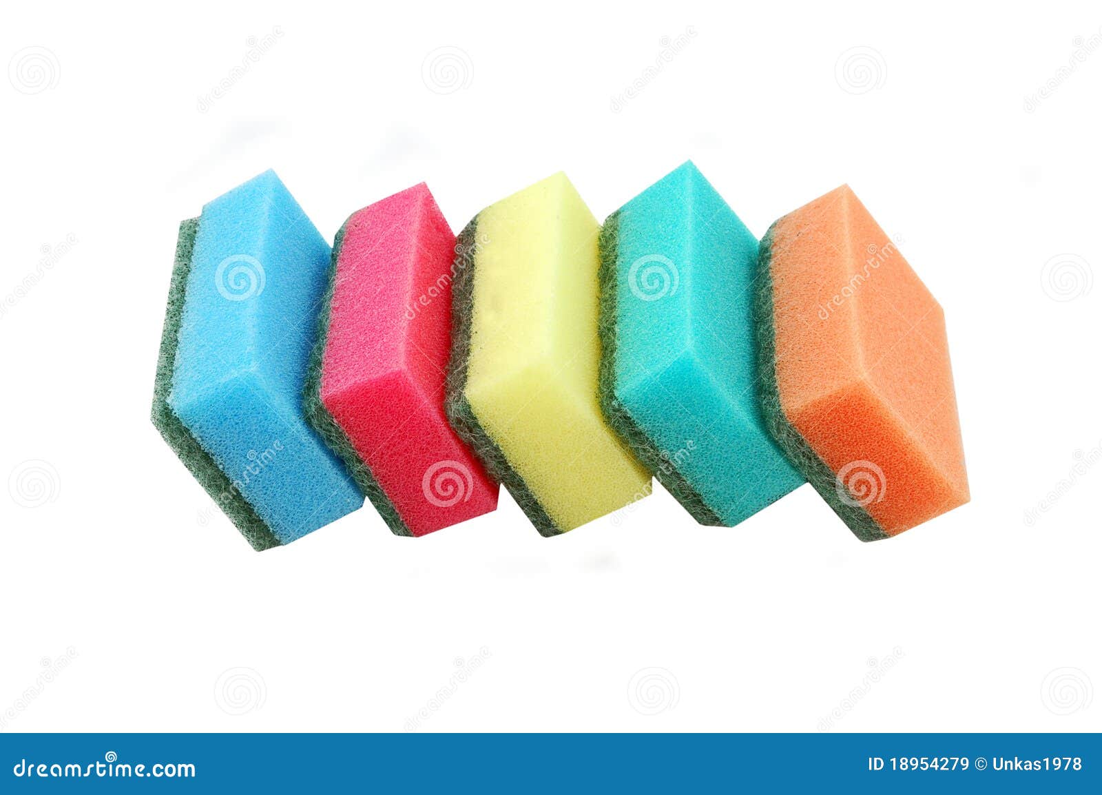 Kitchen sponges stock image. Image of objects, fabric - 18954279