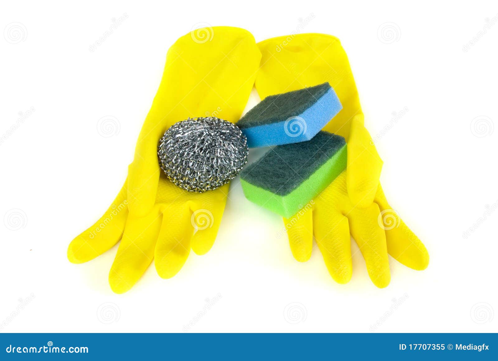 Kitchen Sponges for Cleaning Utensil Stock Image - Image of white ...