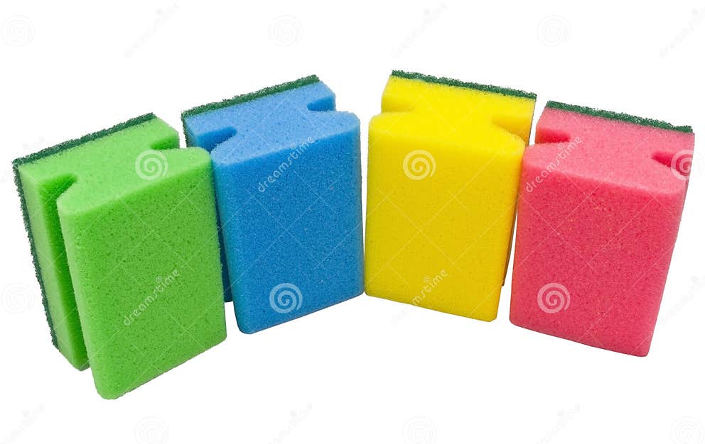 Kitchen sponges stock image. Image of home, disinfect - 32600127