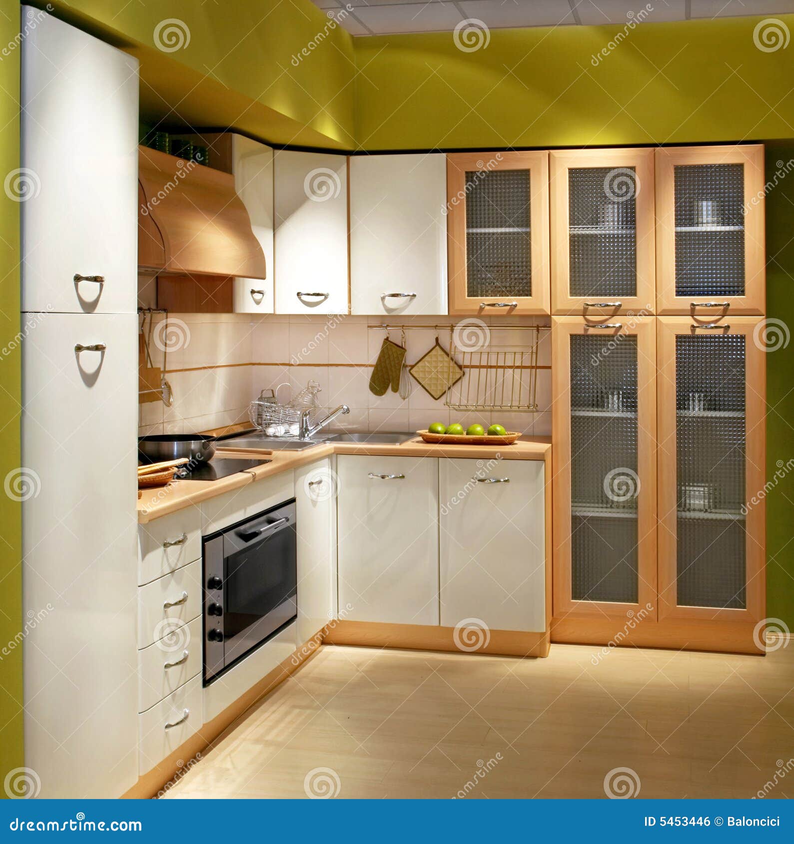 Kitchen square stock photo. Image of kitchenware, decor - 5453446