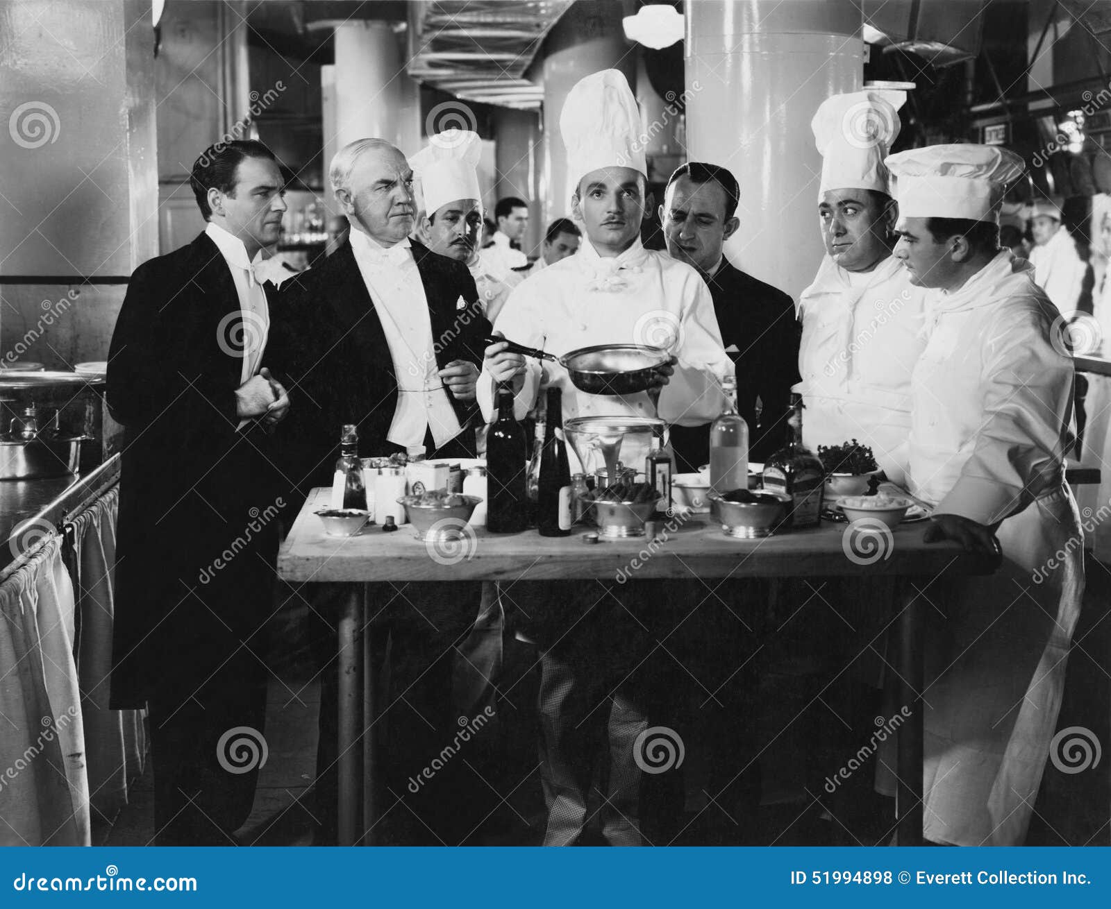 KITCHEN STAFF stock photo. Image of concerned, chef, confuse - 51994898