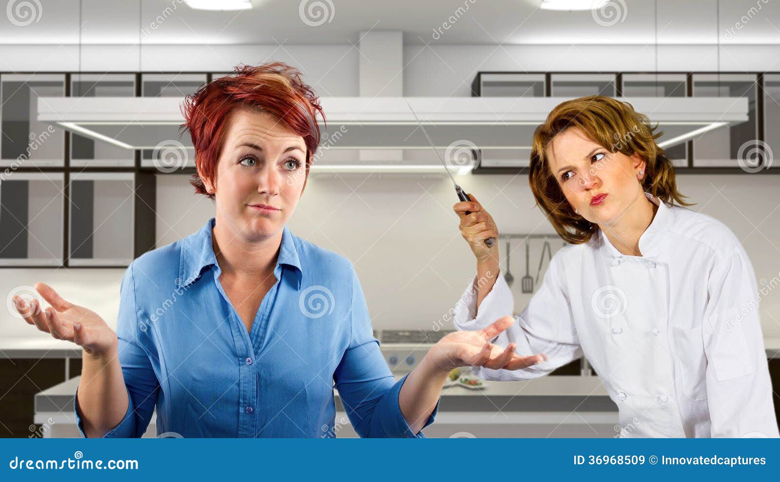 Kitchen Staff stock image. Image of manager, aggressive - 36968509