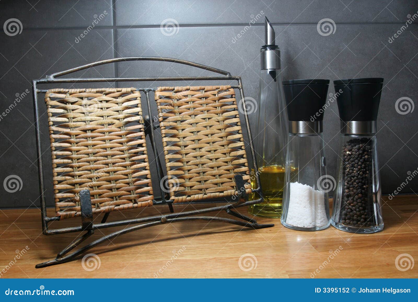Kitchen still life stock photo. Image of bookstand, pepper - 3395152