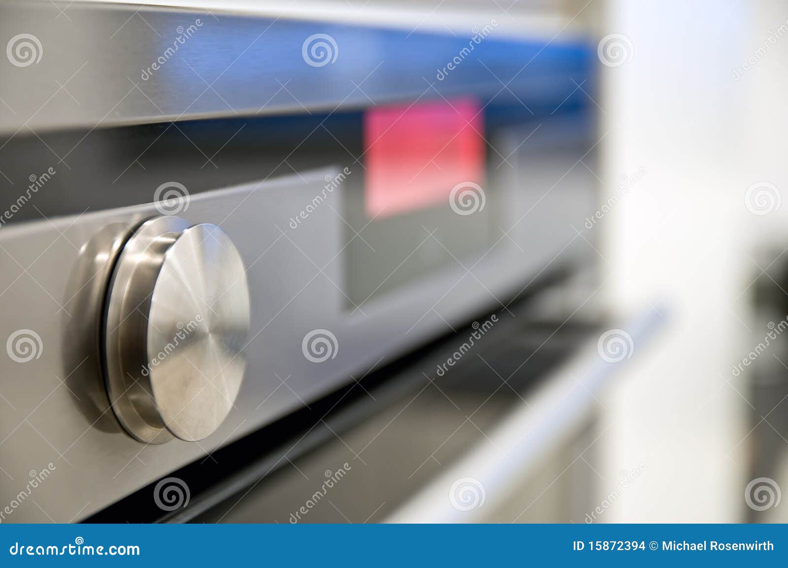 Kitchen stove front panel stock photo. Image of polished - 15872394