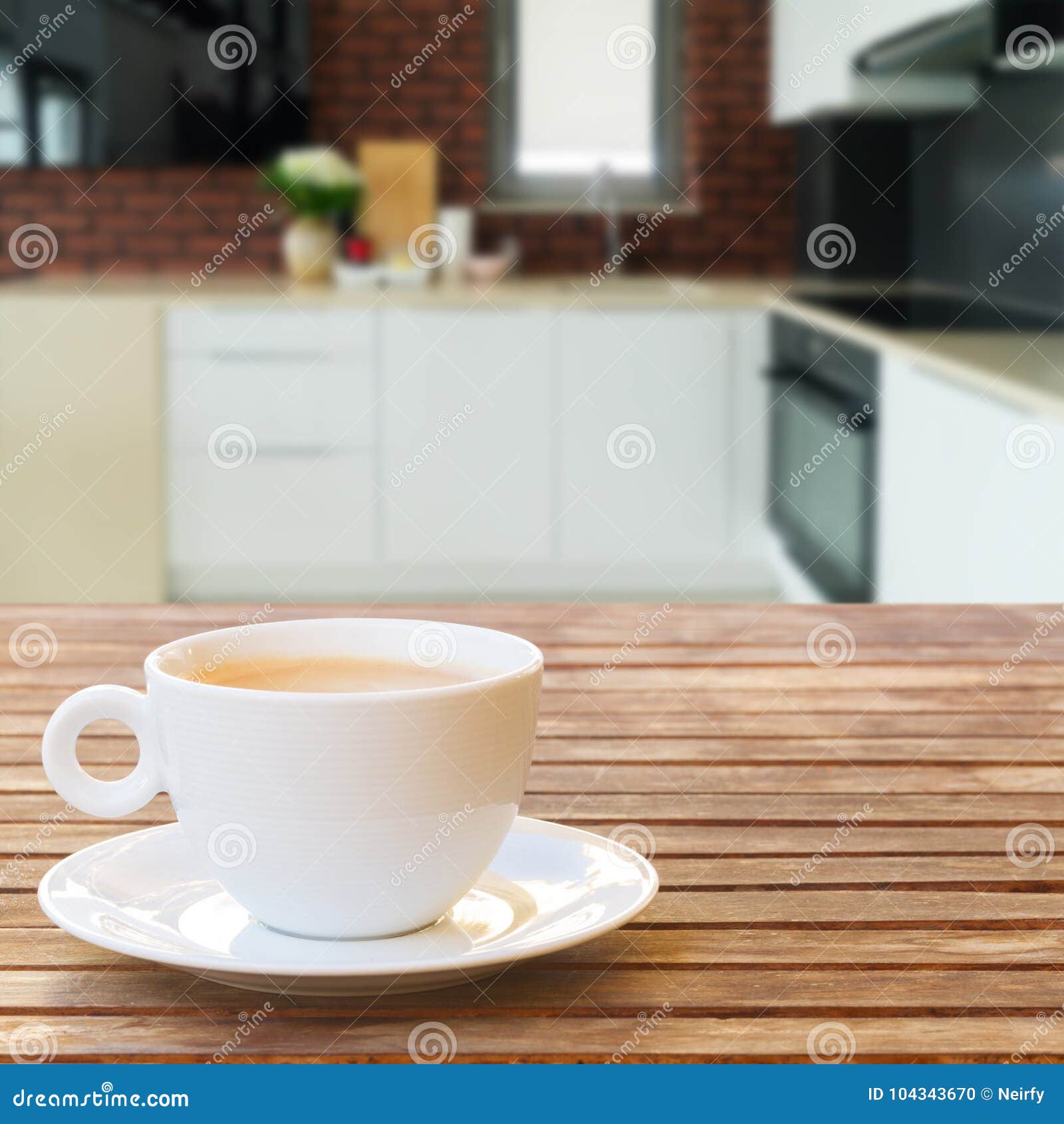 Kitchen table top stock photo. Image of breakfast, cafe - 104343670