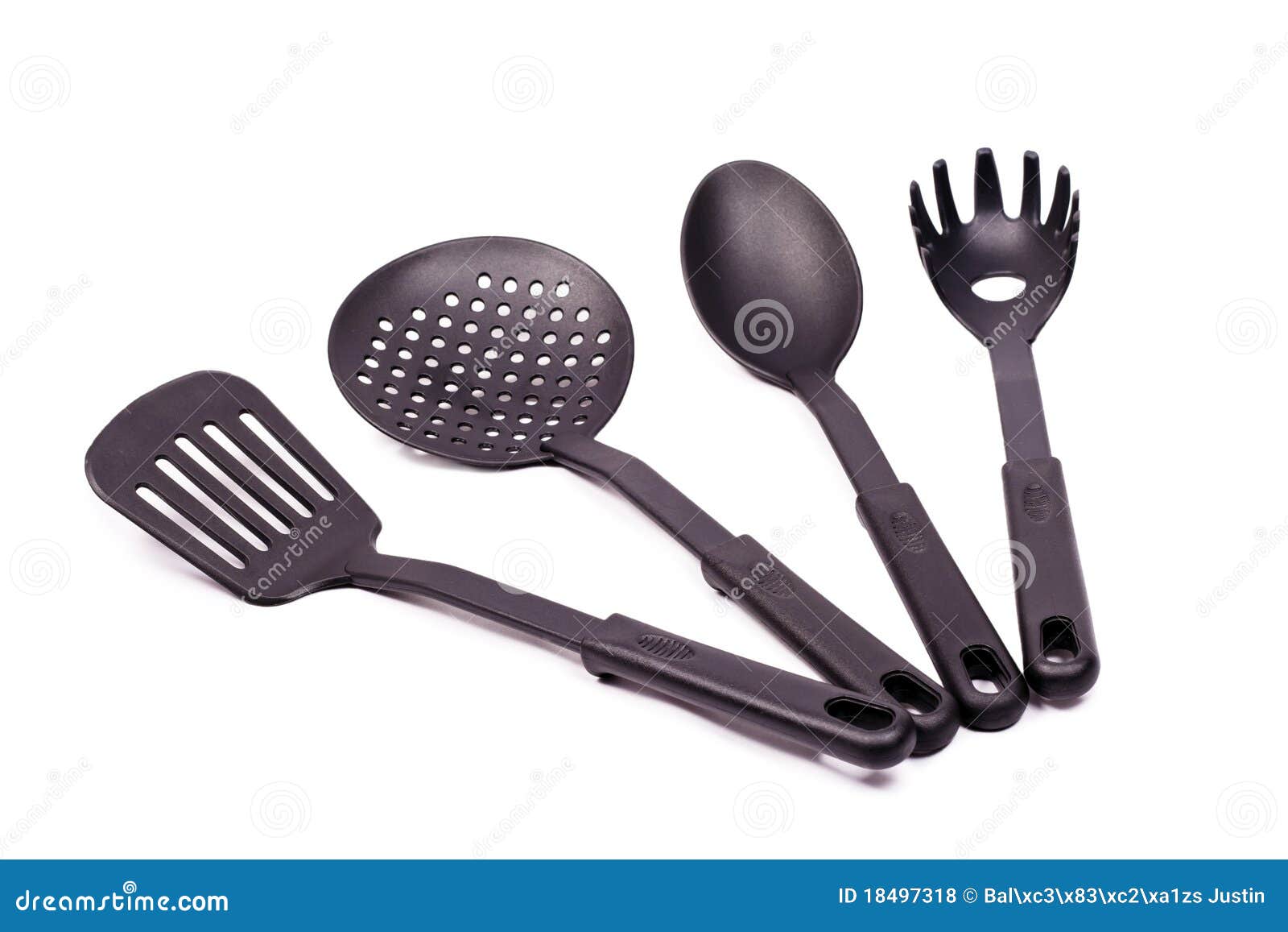 Kitchen Tools Line Next To Each Other. Stock Photo - Image of flatware ...