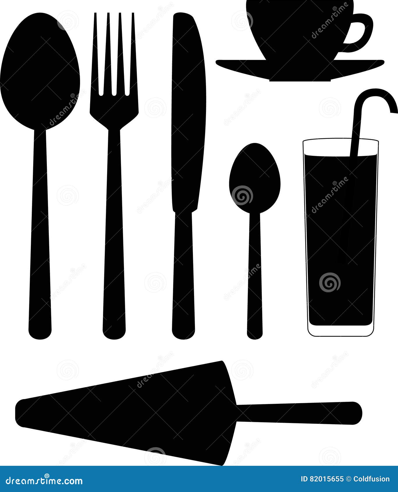 Kitchen tools stock illustration. Illustration of desert - 82015655