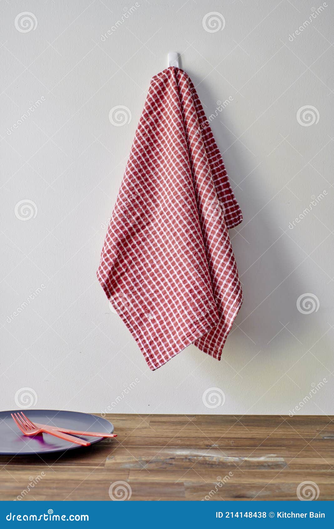 Kitchen Towel stock photo. Image of closeup, backdrop - 214148438