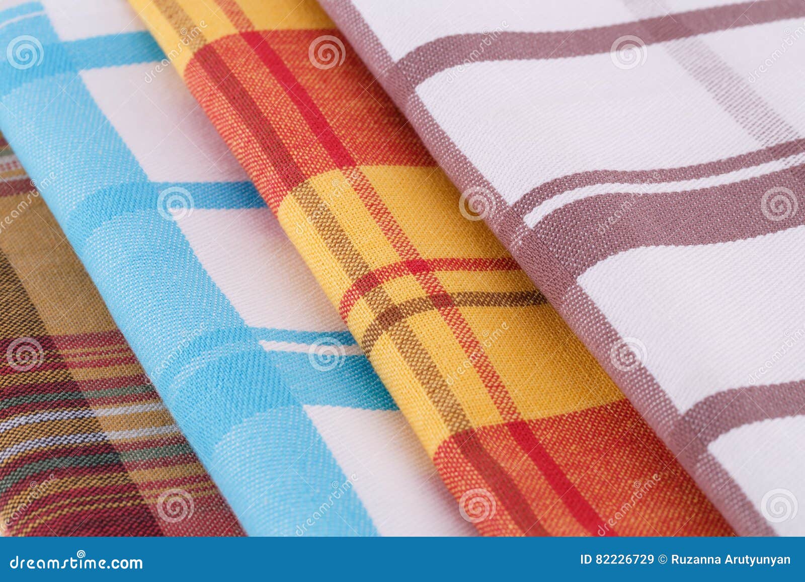 Kitchen towels stock image. Image of domestic, background - 82226729