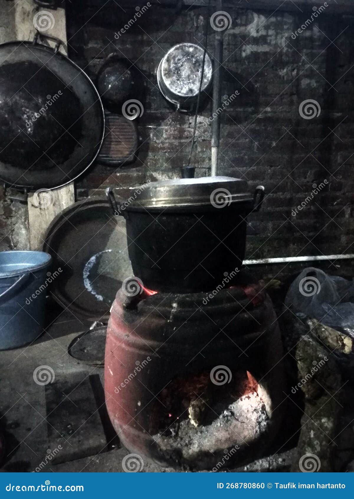 Kitchen Traditional of Central Java Stock Photo - Image of java ...