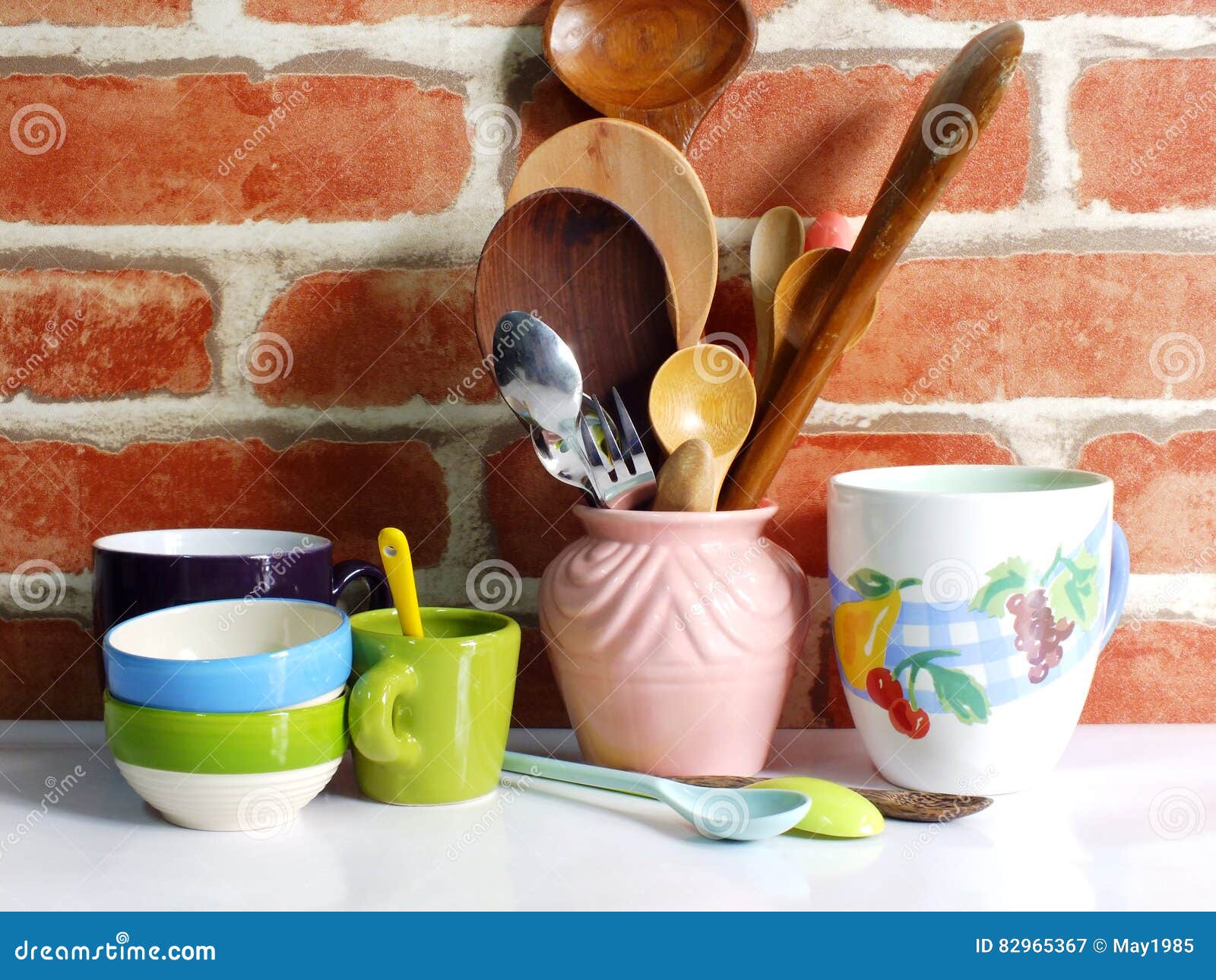 Kitchen Utensils Close Up Still Life Stock Image - Image of decorative ...