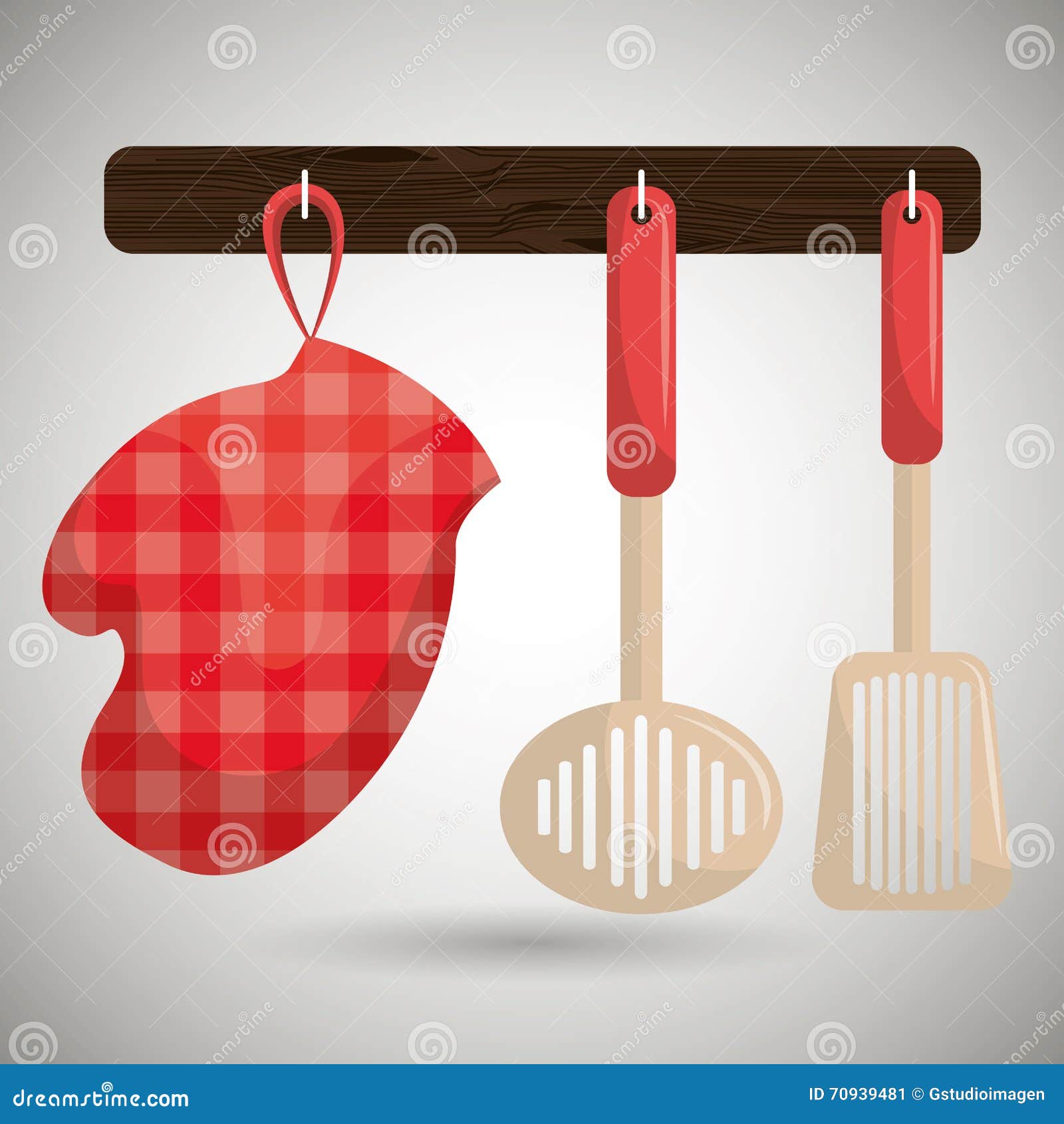 Kitchen utensils design stock illustration. Illustration of restaurant ...