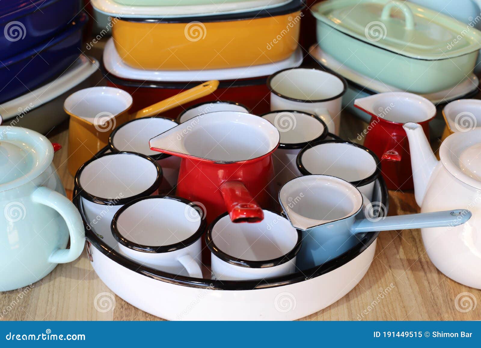 Kitchen Utensils are Sold in a Store in Israel Stock Image - Image of ...