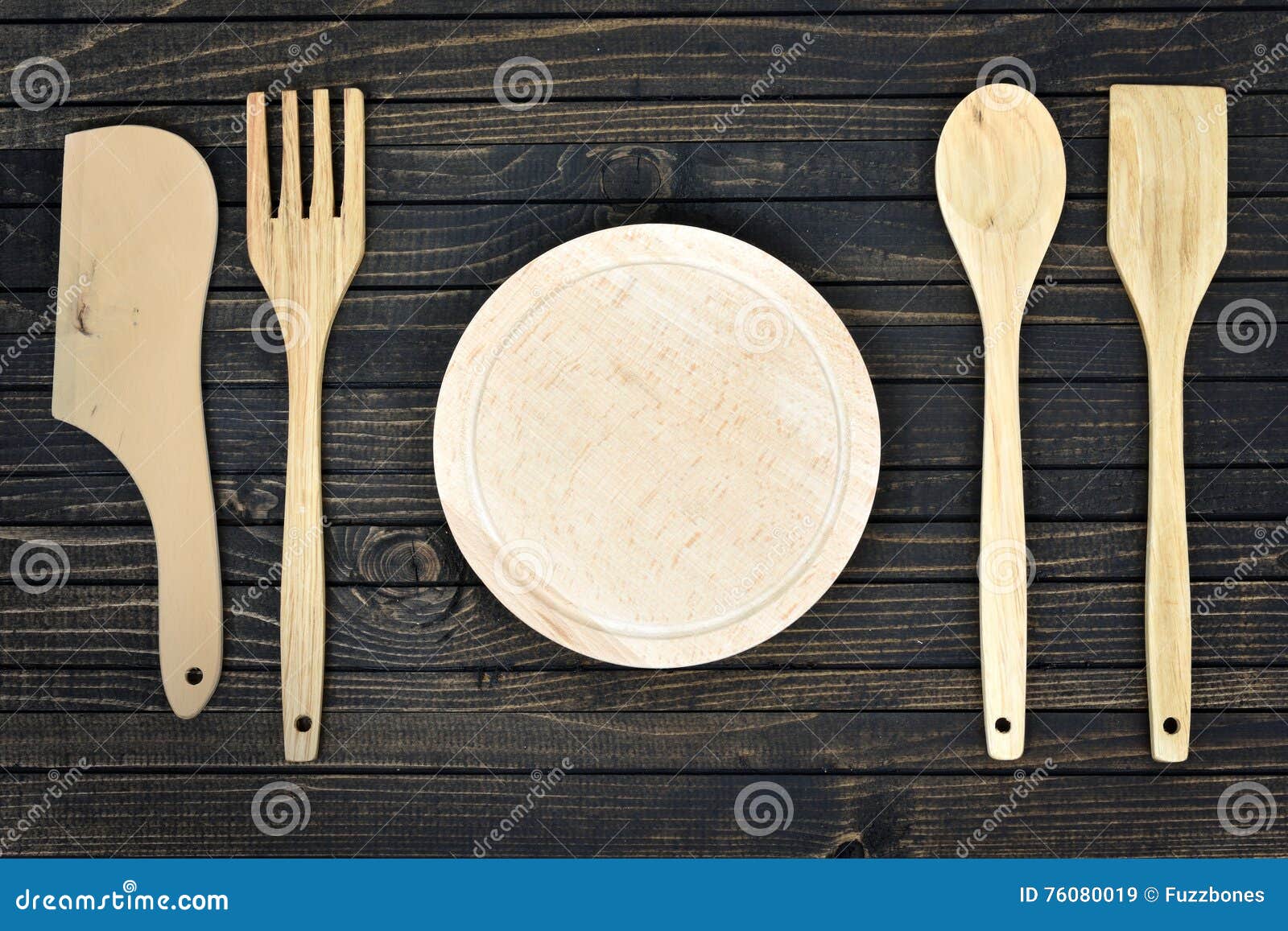 Kitchen utensils on table stock image. Image of cutlery - 76080019