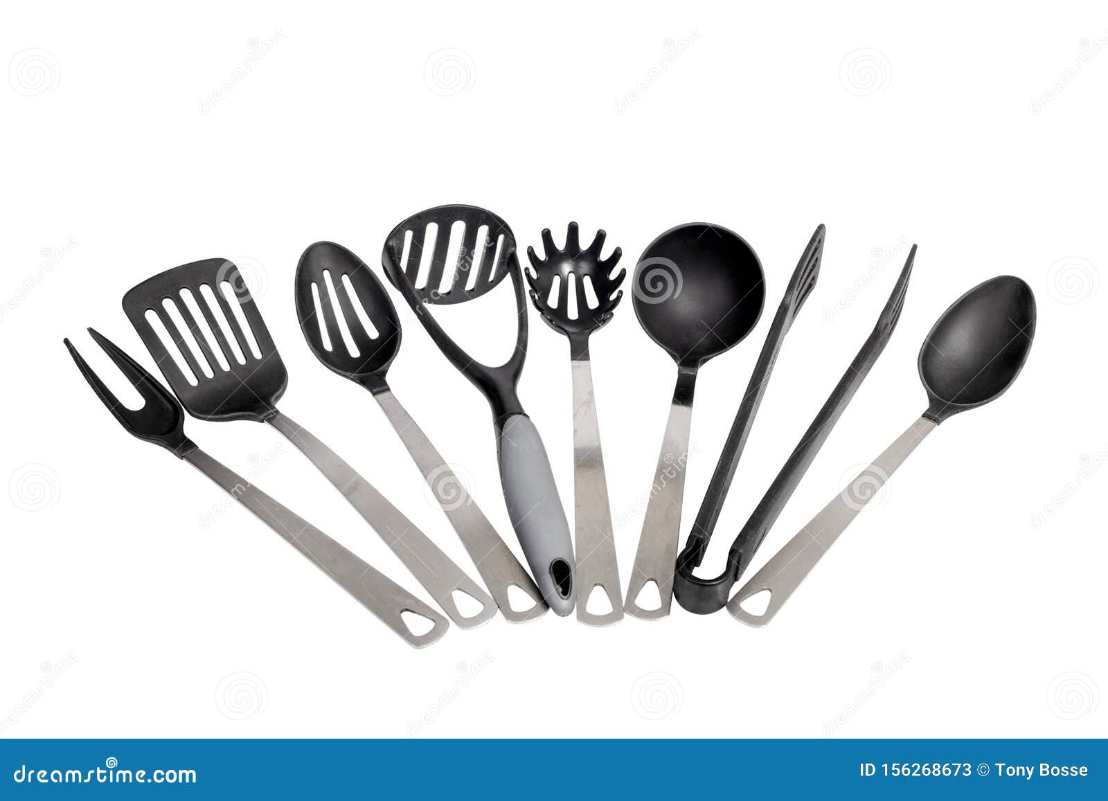 Kitchen Utensils on White stock image. Image of appliances - 156268673