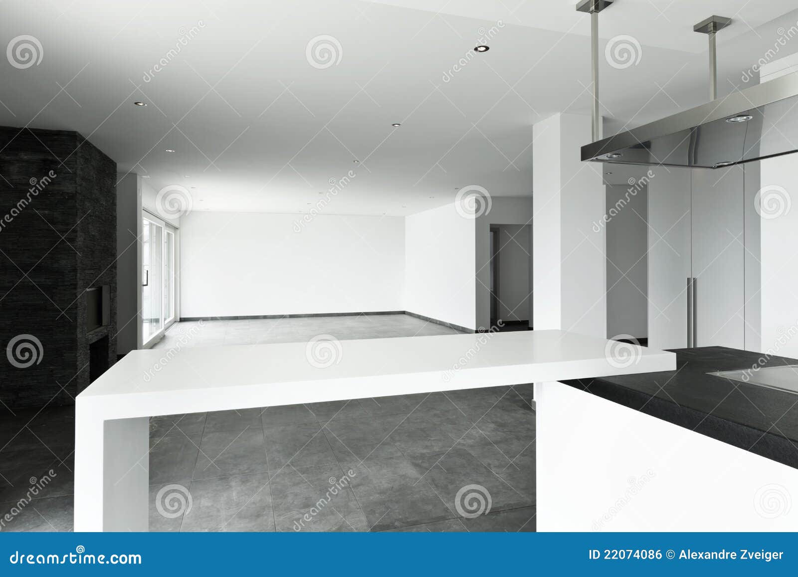 Kitchen view stock photo. Image of design, room, wide - 22074086