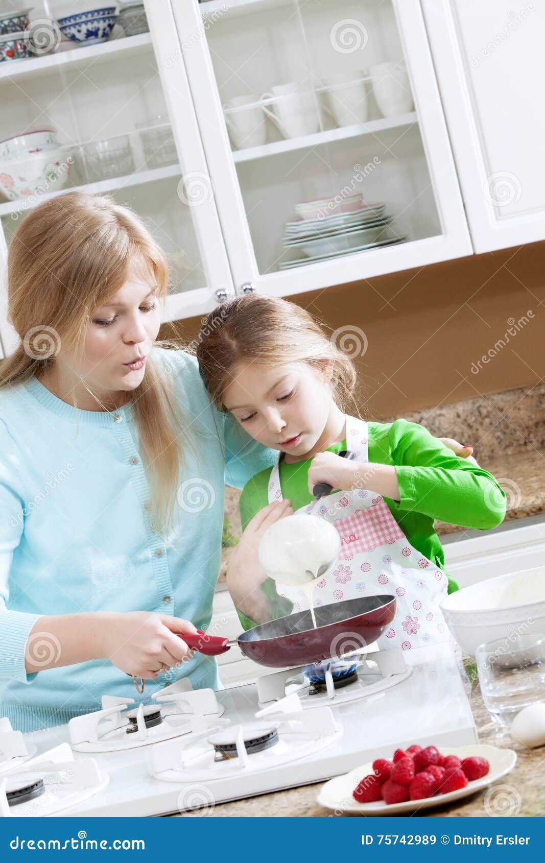 On kitchen stock image. Image of cute, nutrition, attractive - 75742989