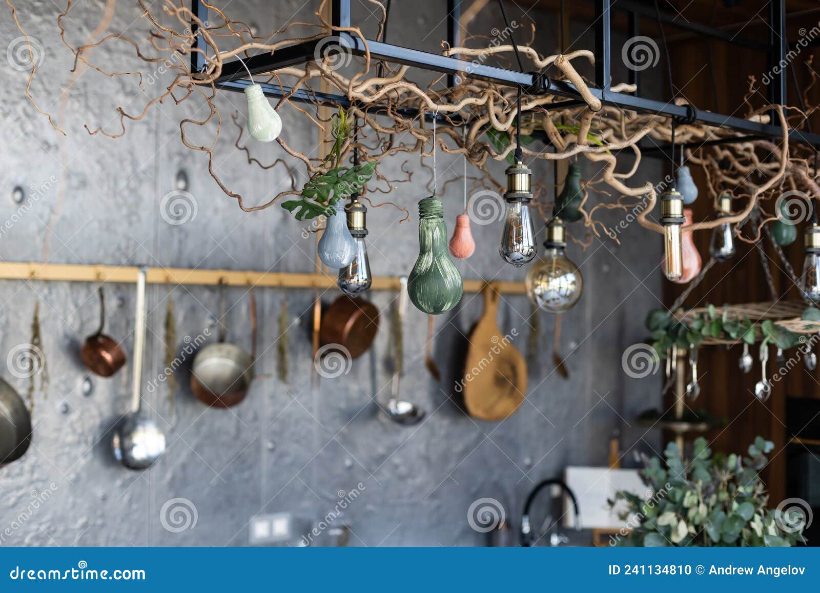 Kitchen Wall Rack for Hanging Pots, Pans, Aprons, and Other Utensils ...