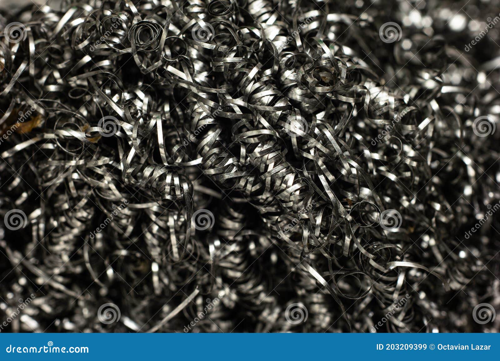 Kitchen Wire Sponge Macro Detail Shot of Texture Top View Stock Image ...