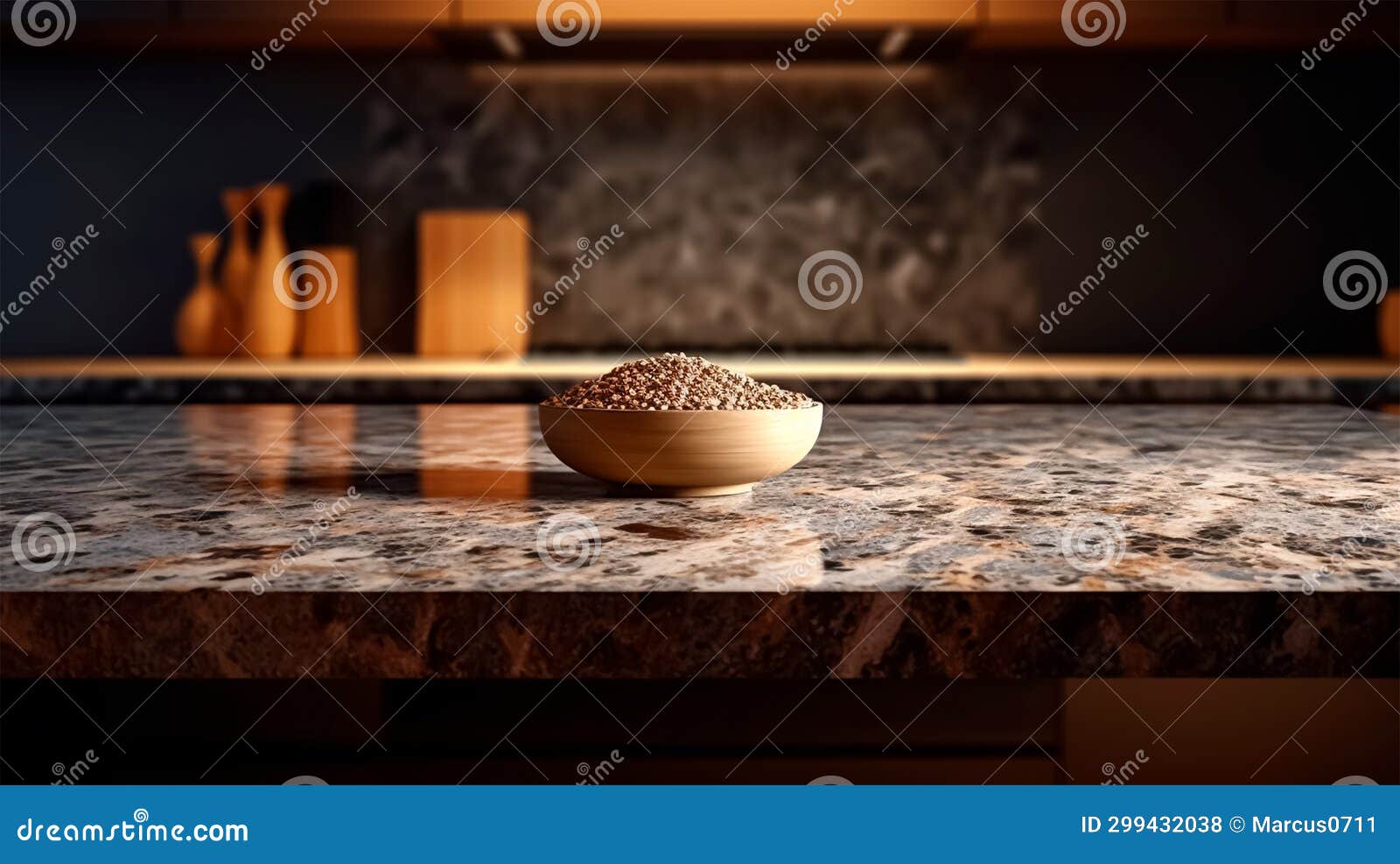 Presentation Area for Products and Advertising in a Kitchen on the ...