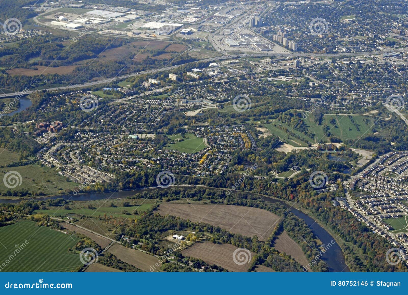 Kitchener Waterloo Aerial Royalty-Free Stock Image | CartoonDealer.com ... Kitchener Waterloo Aerial Royalty-Free Stock Image | CartoonDealer.com ...