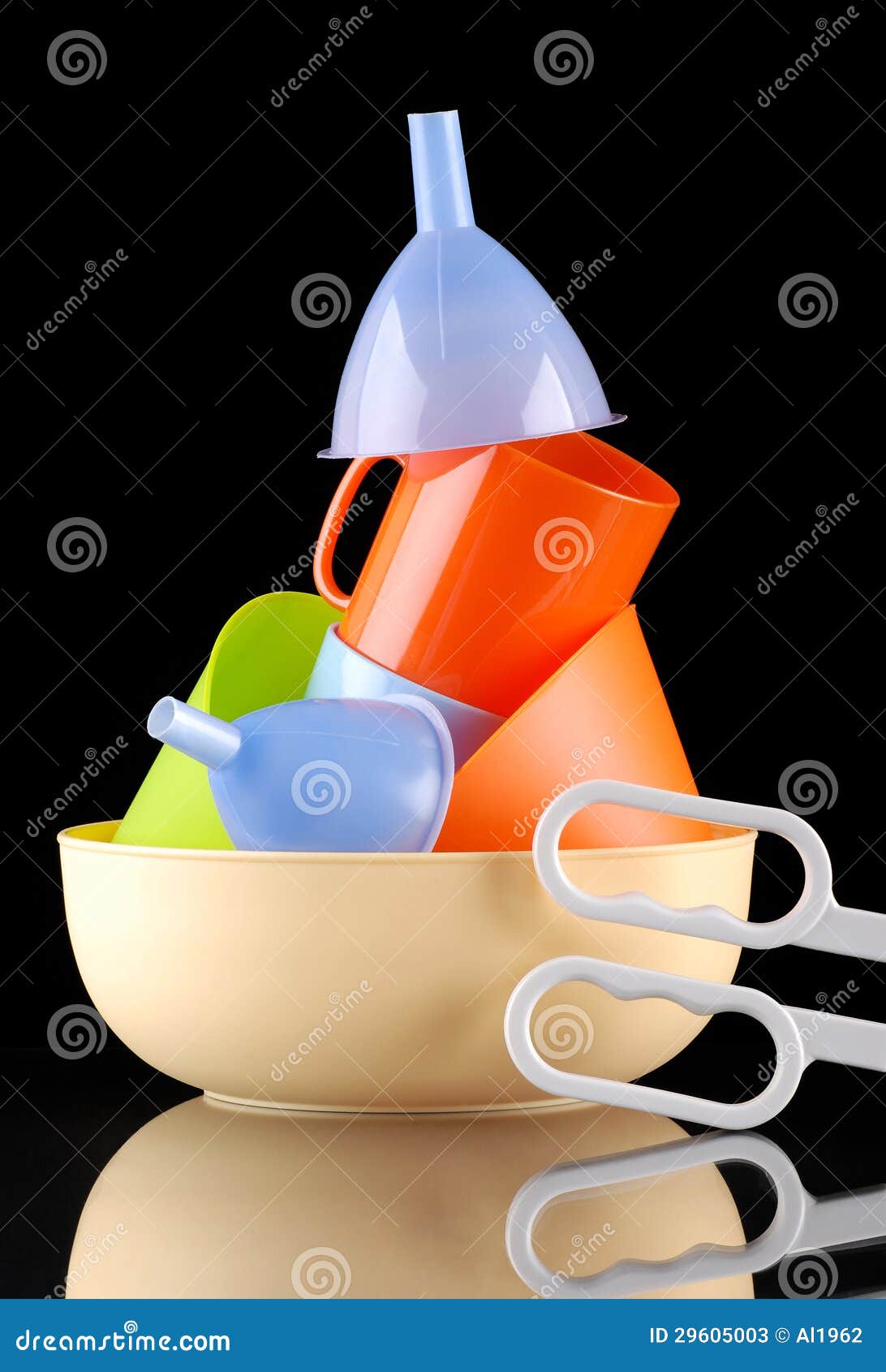 Kitchenware of plastic stock image. Image of plastic - 29605003