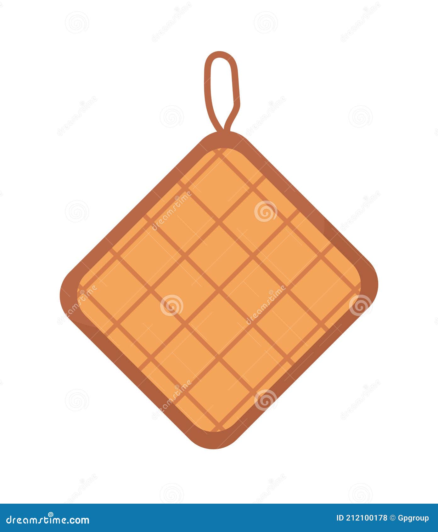 Kitchenware rag icon stock vector. Illustration of cleaner - 212100178