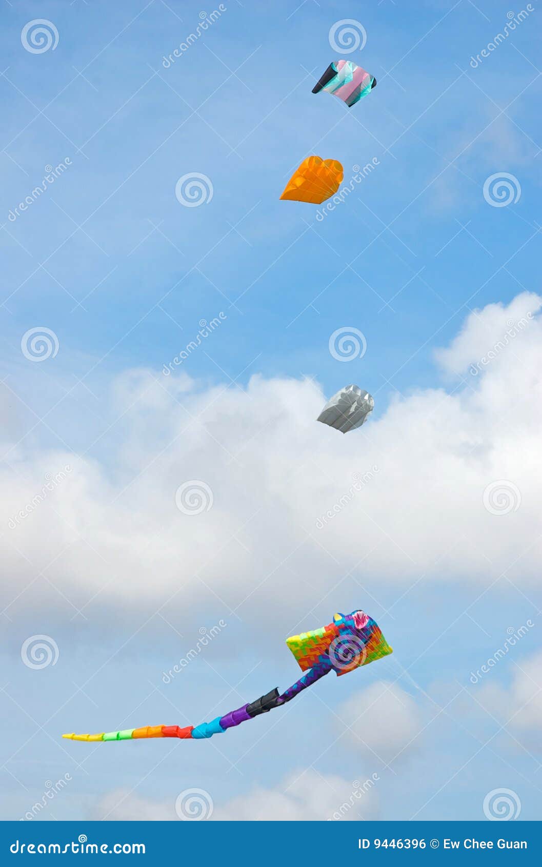 Kite stock photo. Image of stingray, weather, soft, multiple - 9446396