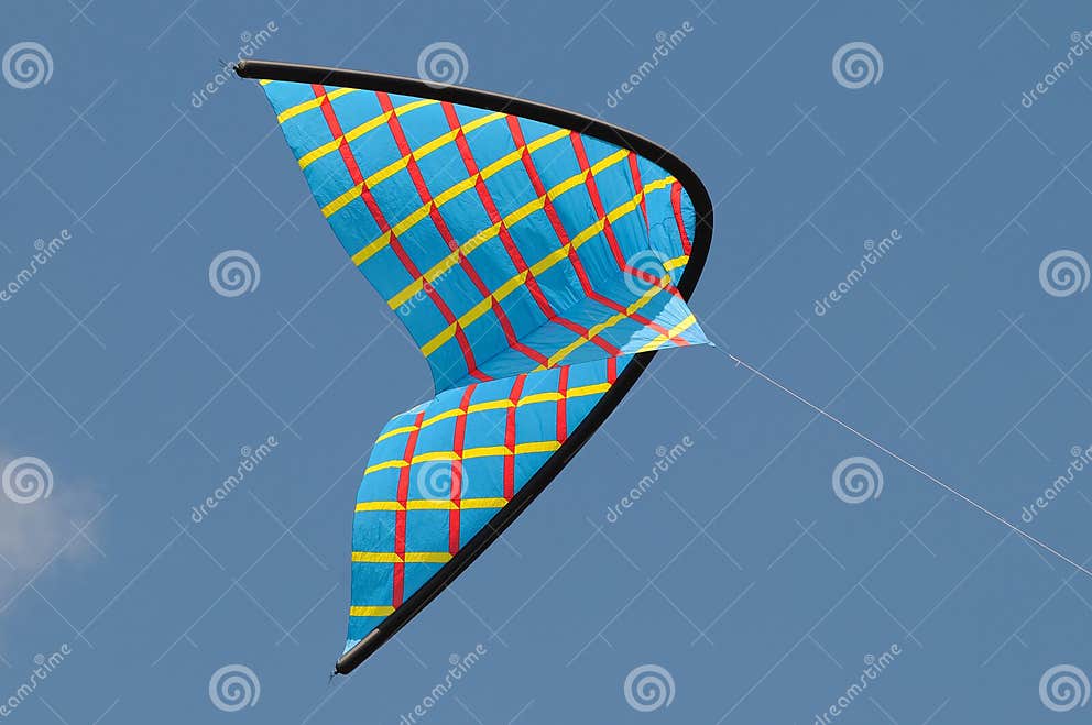 Kite in blue sky stock photo. Image of bamboo, festival - 41999600