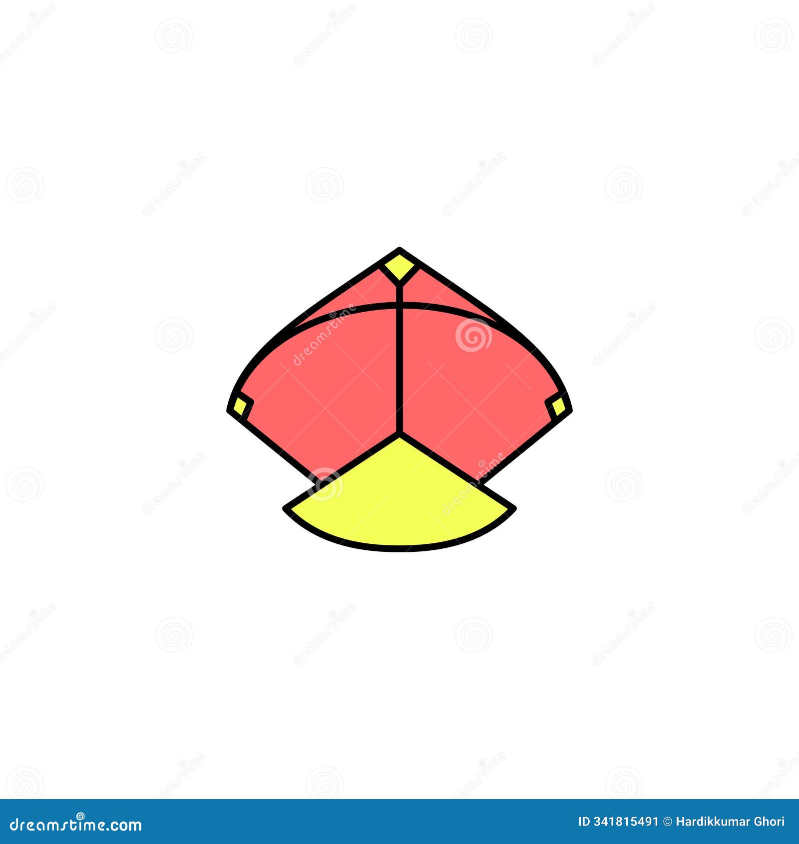 Air Kite. Colored Different Shapes Kite In Sky Festival Toys For Kids ...