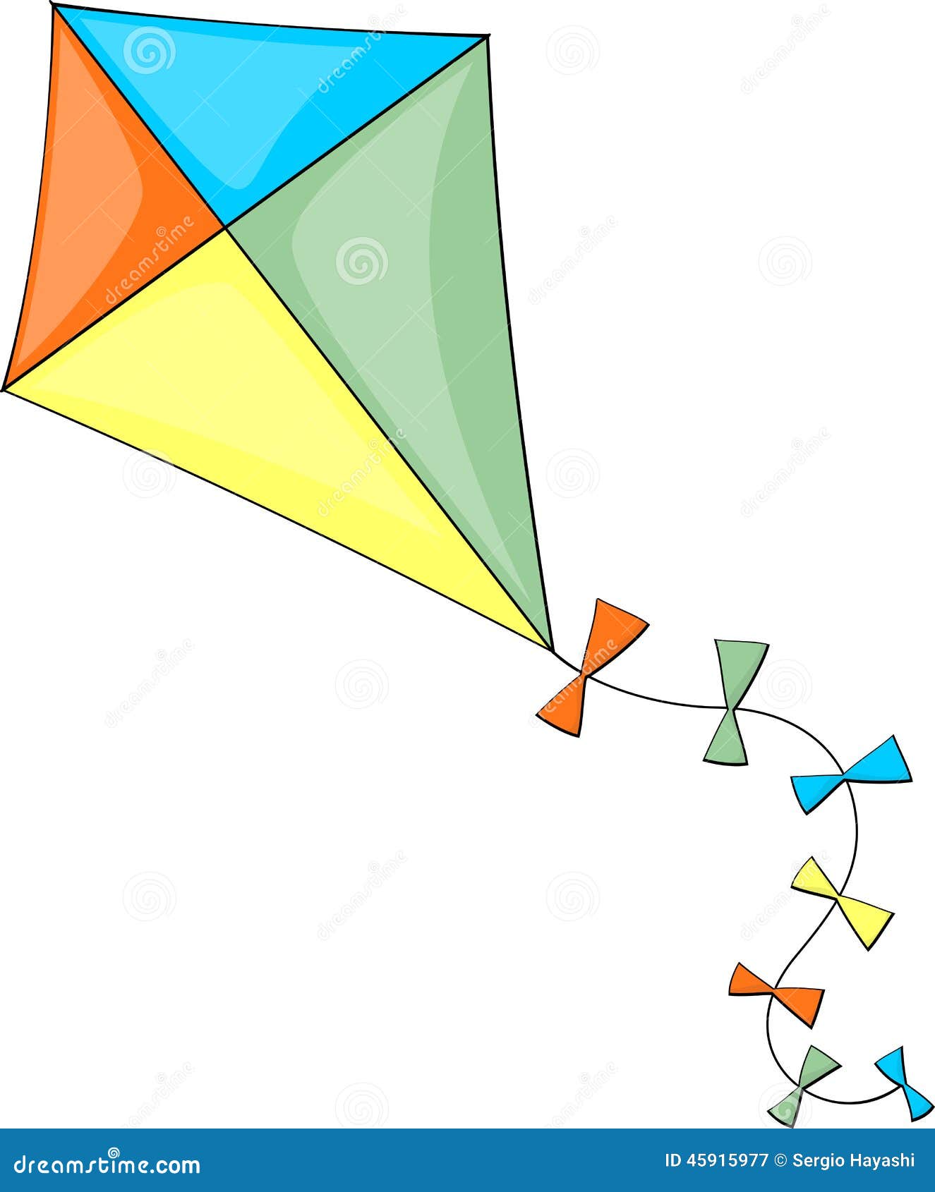 Kite Royalty-Free Stock Image | CartoonDealer.com #30900610