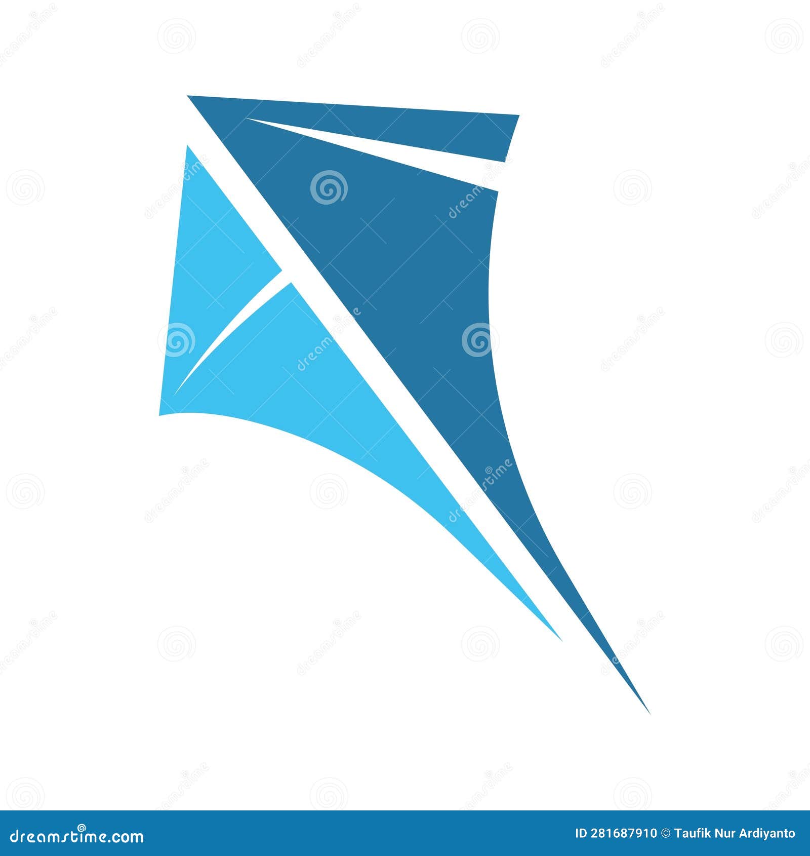 Kite logo icon design stock vector. Illustration of play - 281687910
