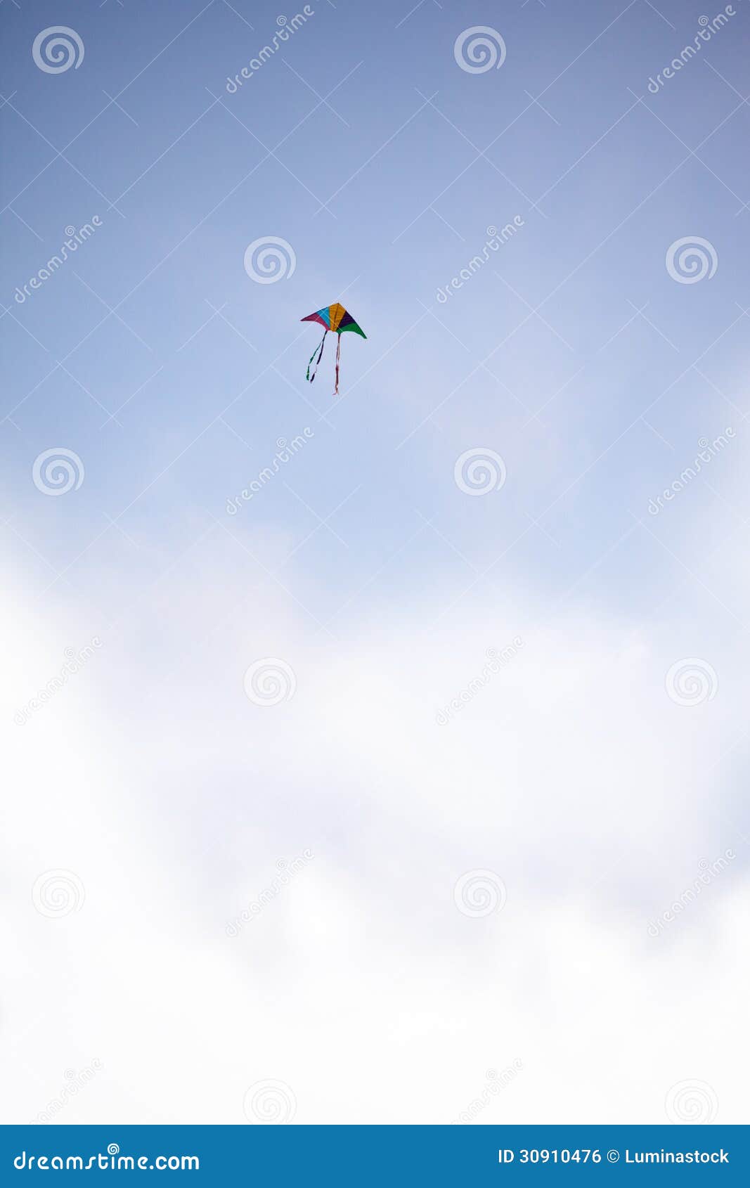 Kite in the Sky stock photo. Image of copy, space, kite - 30910476