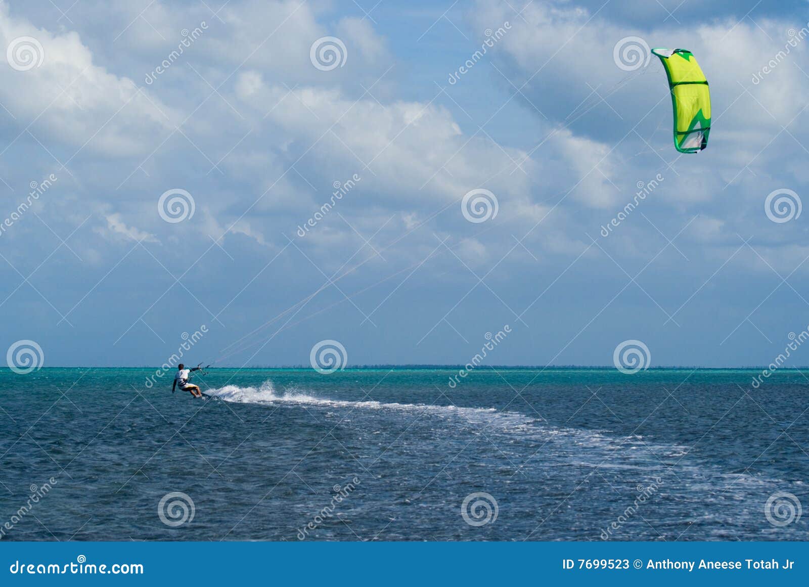 Kite Surfer stock image. Image of male, adventure, kiteboard - 7699523