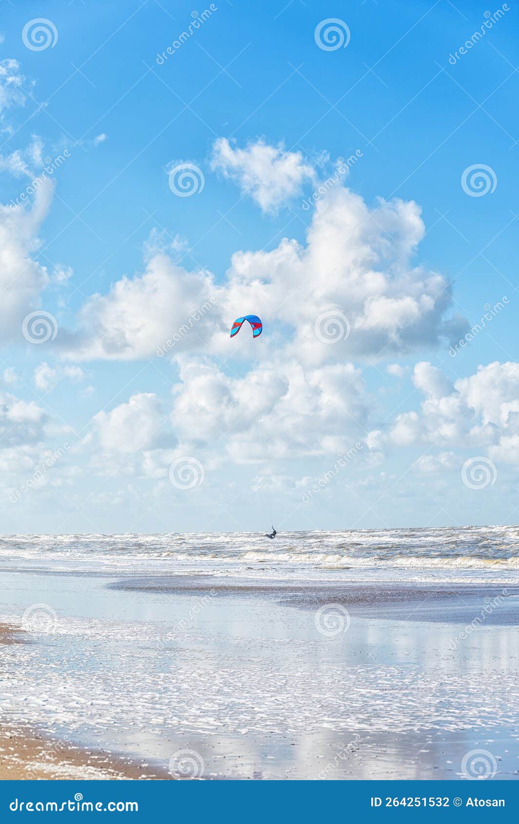 Kite Surfing at Zandvoort Aan Zee in the Netherlands Editorial ... Kite Surfing at Zandvoort Aan Zee in the Netherlands Editorial ...