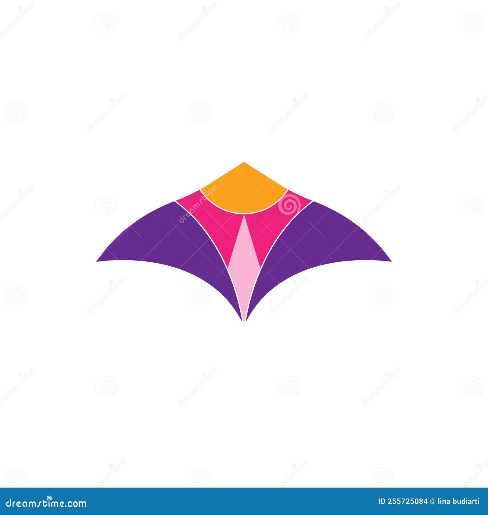 Kite vector logo stock vector. Illustration of outdoor - 255725084