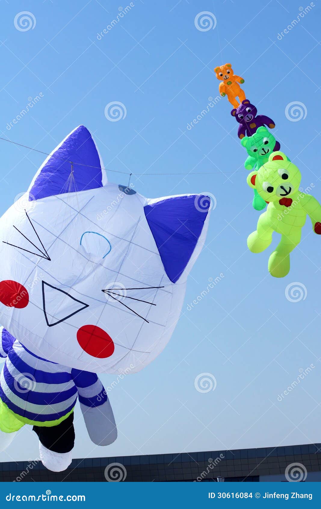 Kites stock photo. Image of panda, recreation, kite, toys - 30616084