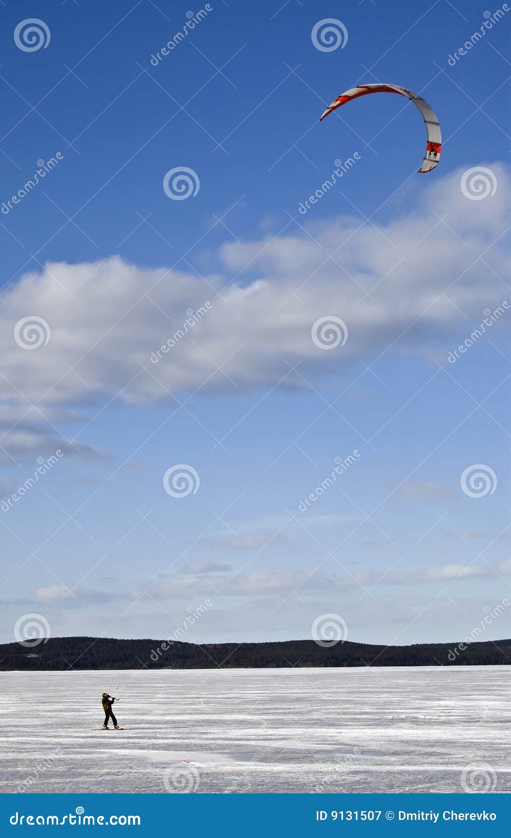 Kiting stock image. Image of parachute, kite, sports, onega - 9131507