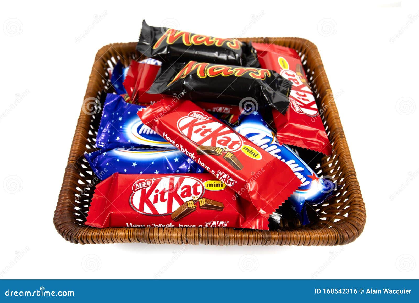 Kitkat, Mars and Milki-way Chocolate Bars Editorial Photo - Image of ...