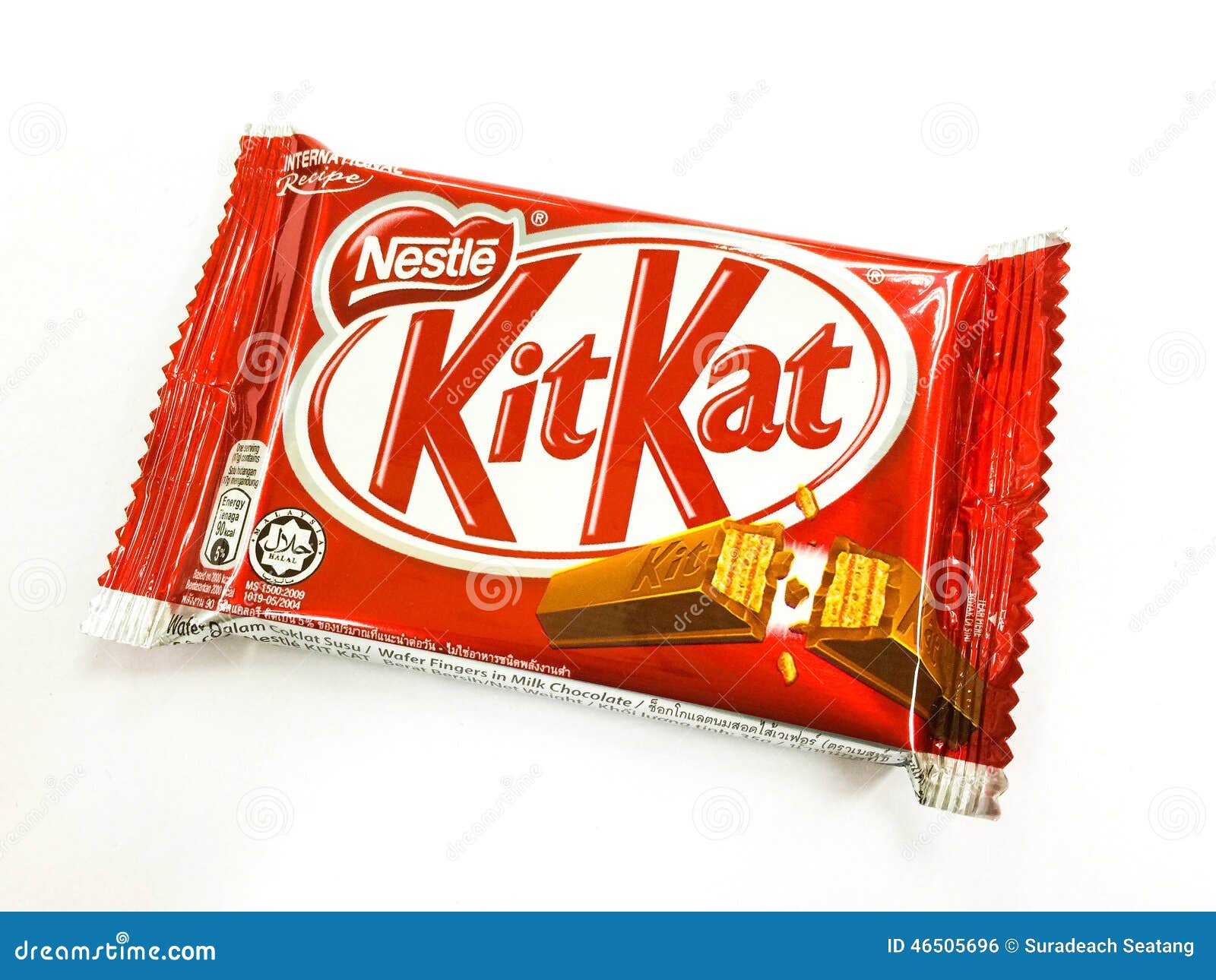 Kitkat snack editorial photo. Image of nestle, nutritious - 46505696