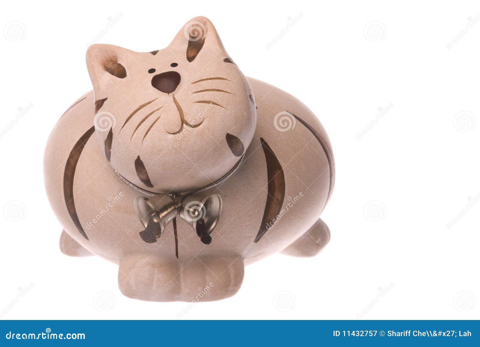 Kitty Bank Isolated stock image. Image of piggy, banking - 11432757