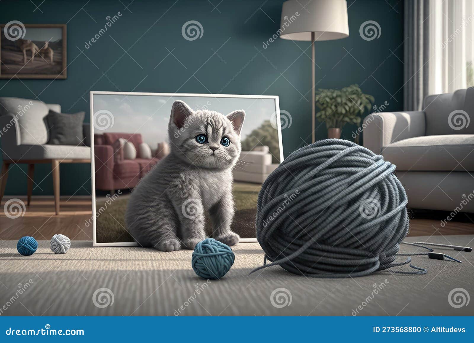 Kitty Hacking Away at Computer, Breaking Cyber-security Systems and ...