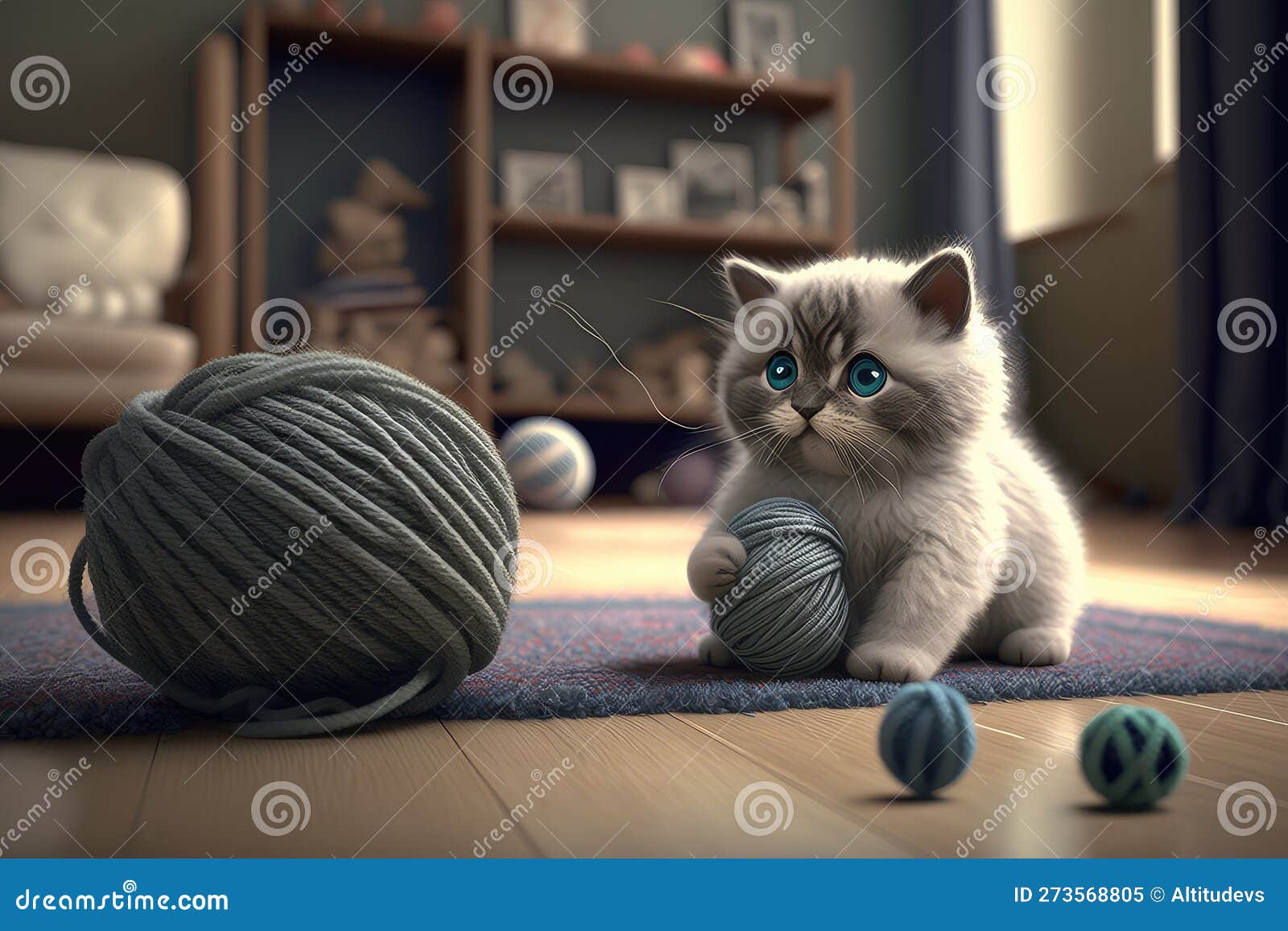 Kitty Hacking Away at Computer, Breaking Cyber-security Systems and ...