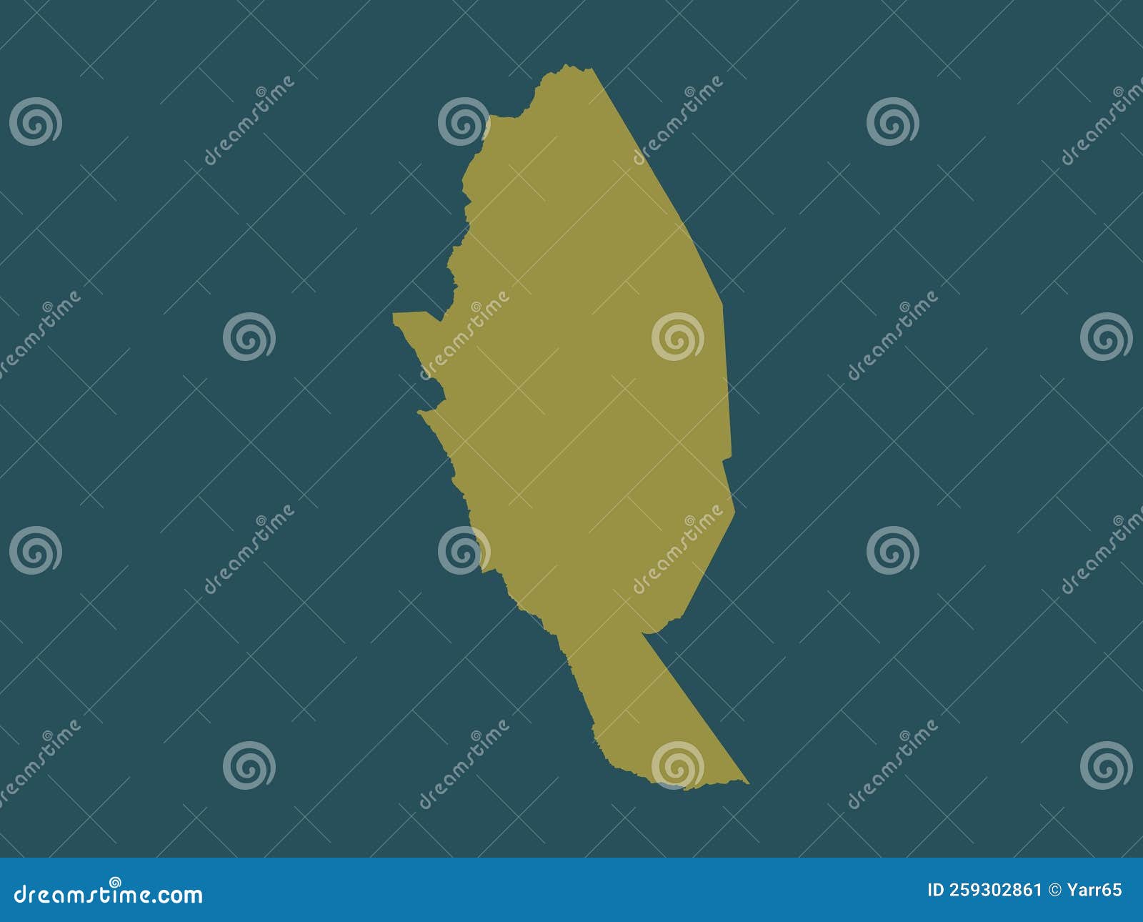 Kitui, Kenya. Solid. No Legend Stock Illustration - Illustration of ...