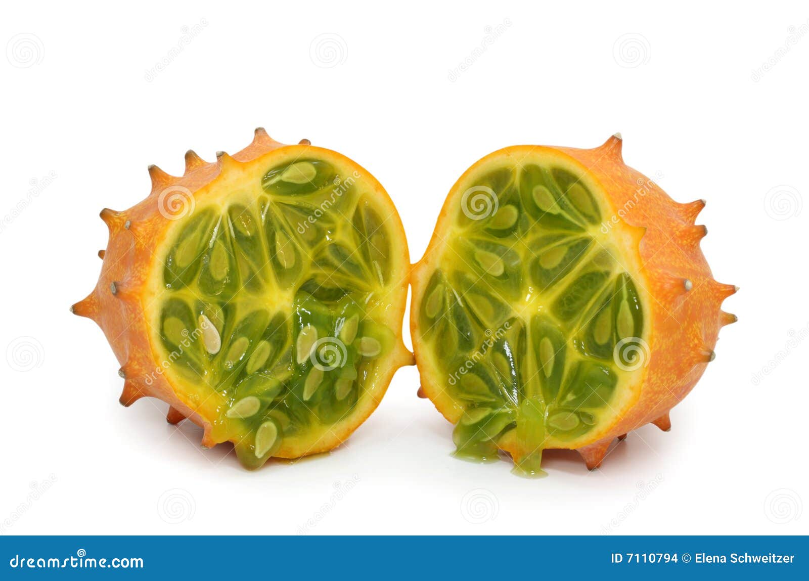 Kiwano stock photo. Image of fruit, nutrition, macro, vegetarian - 7110794
