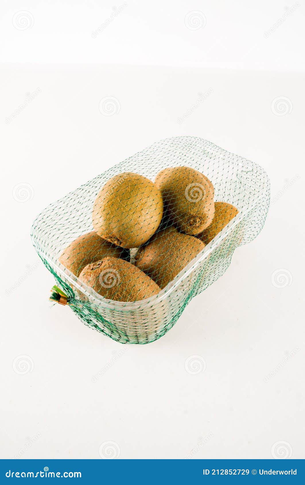Kiwi in a box stock image. Image of ripe, green, tropical - 212852729