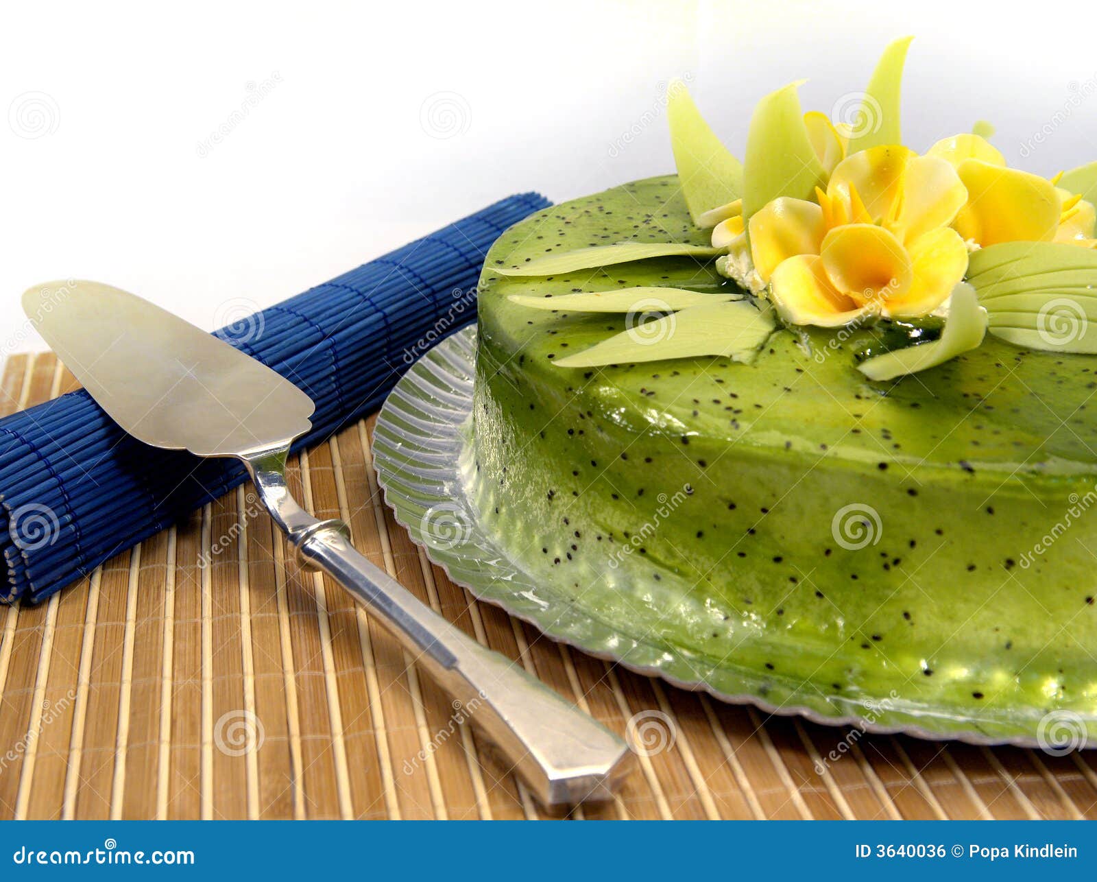 Kiwi cake stock photo. Image of calories, ornate, dining - 3640036