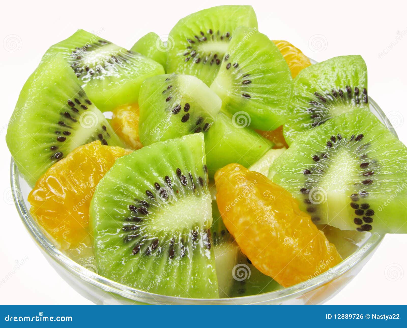 Kiwi dessert stock photo. Image of breakfast, fruit, slices - 12889726